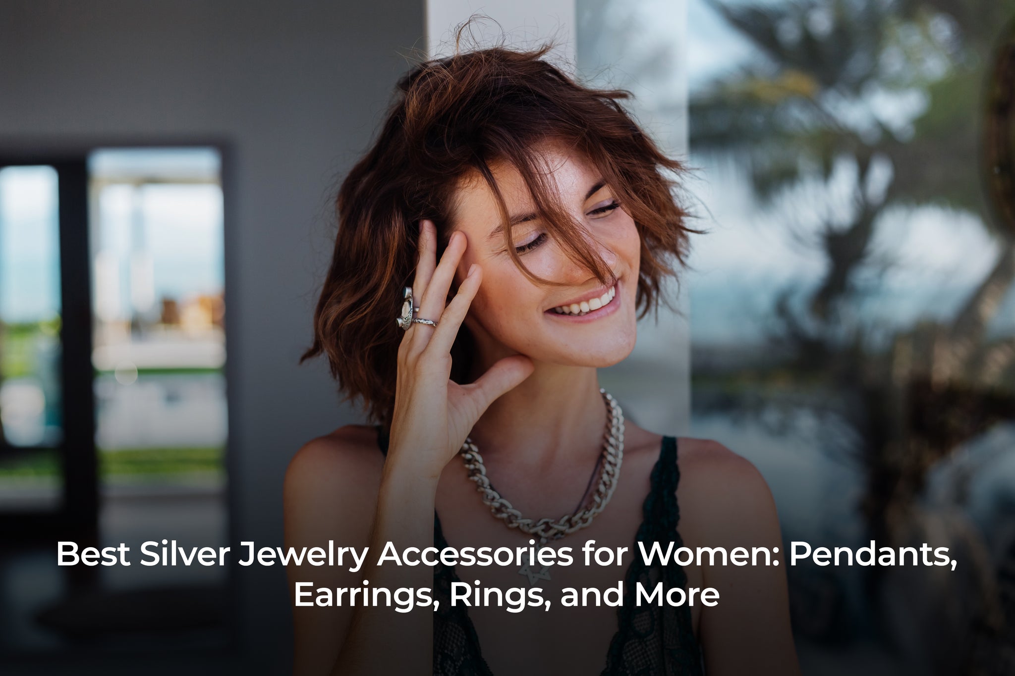 Best Silver Jewelry Accessories for Women: Pendants, Earrings, Rings ...