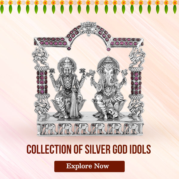 Buy Silver Idols Online | Pure Silver Idols for Home & Gifting