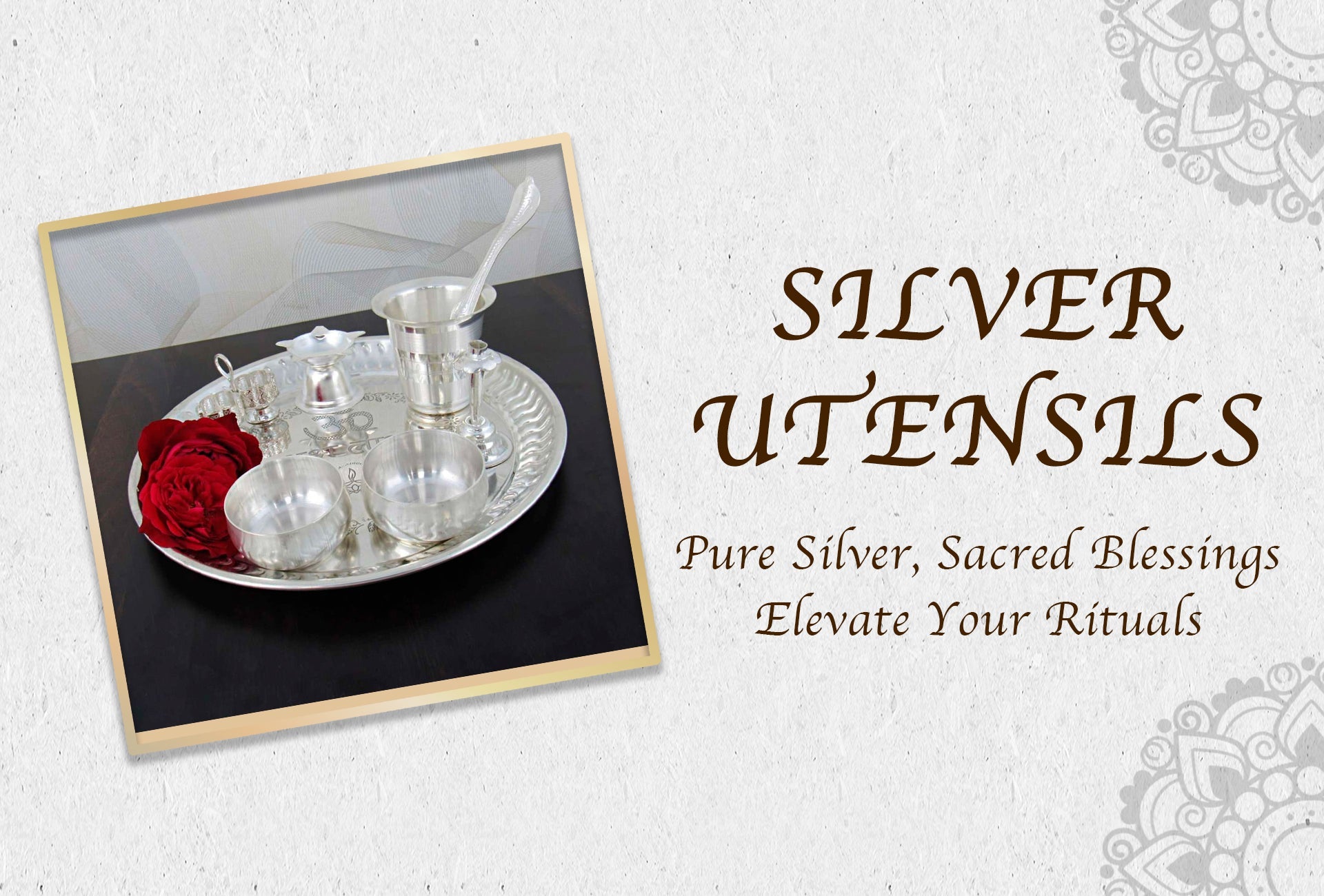 Buy Pure Silver Utensils Online | Premium Silver Utensil Sets