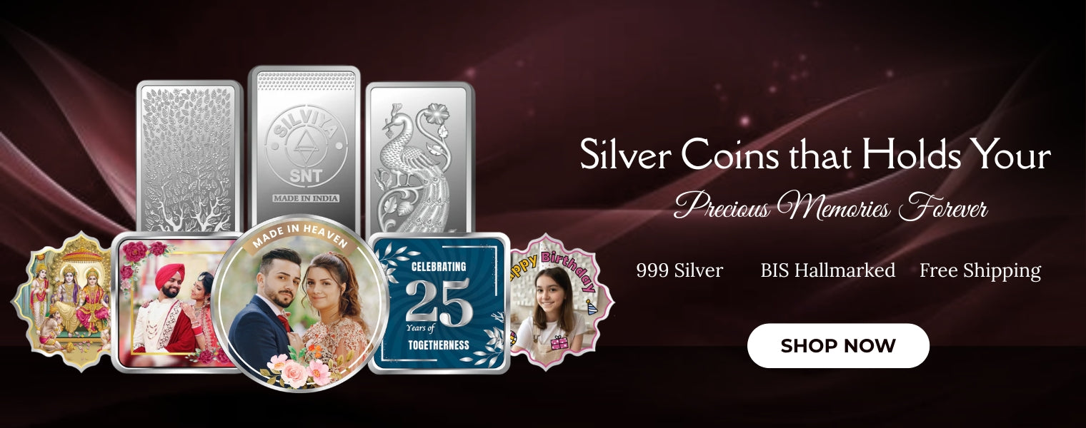 Buy 925 Silver Jewellery, 999 Pure Silver Coin & Gift Online